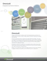 Pharmacy Drawer Options Datasheet - Omnicell.com