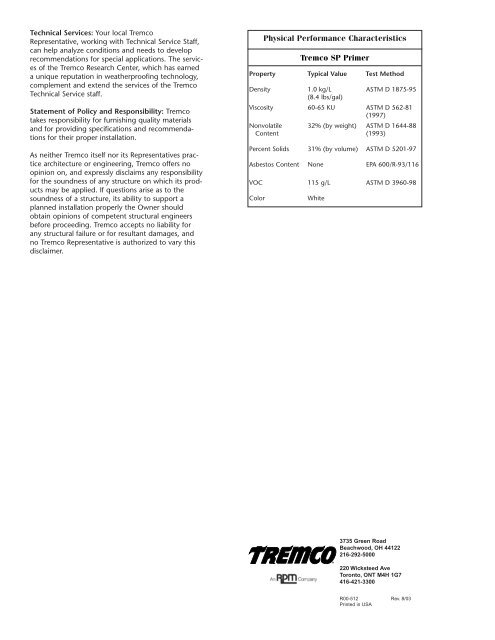 Technical Services: Your