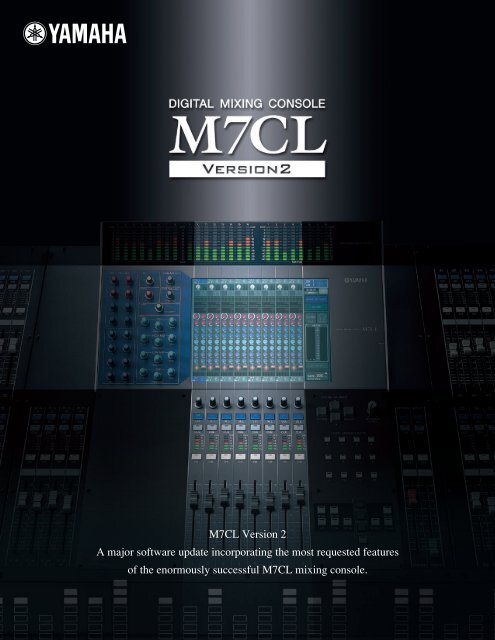 M7CL V2 Datasheet 1.1MB - Yamaha Commercial Audio
