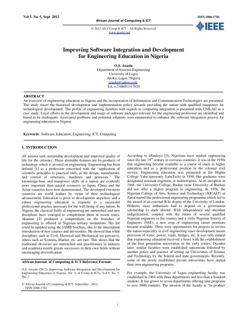 Improving Software Integration and Development for Engineering ...