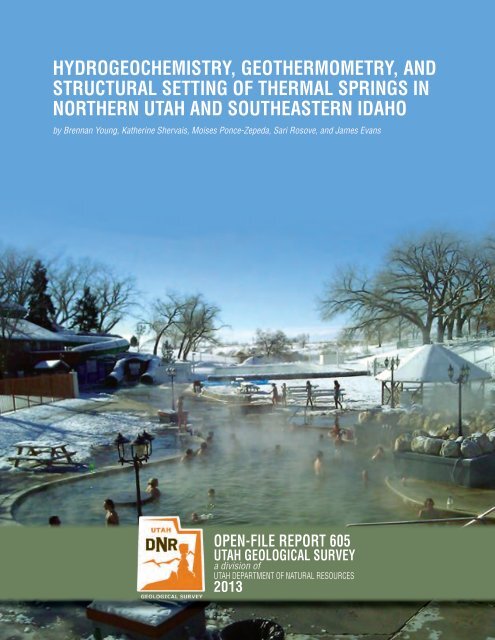 Hydrogeochemistry, geothermometry, and structural setting of ...