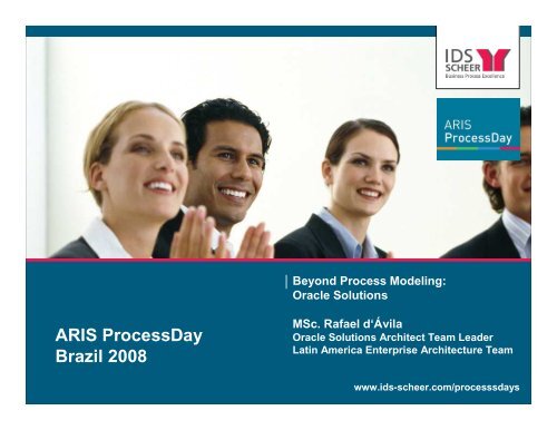 Oracle Application Integration Architecture Ids Scheer Ag