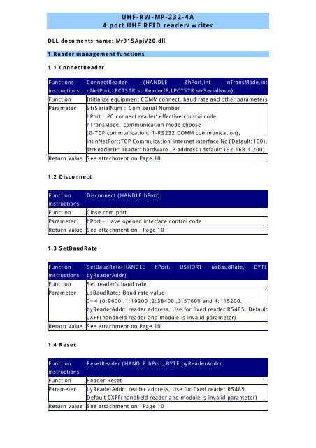 DLL manual - RFID Shop