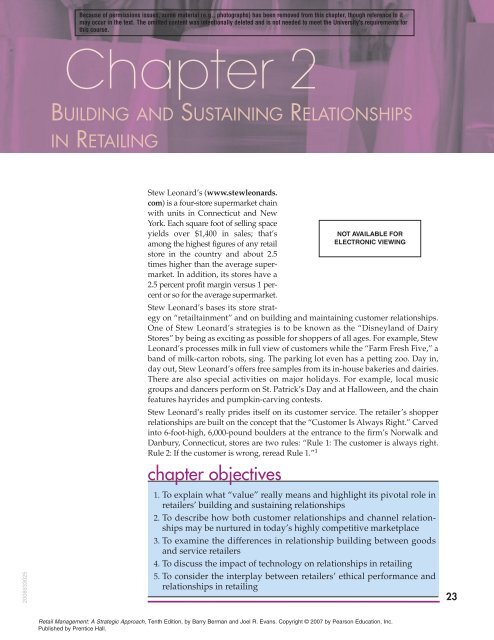 Chapter 2 - Pearson Learning Solutions