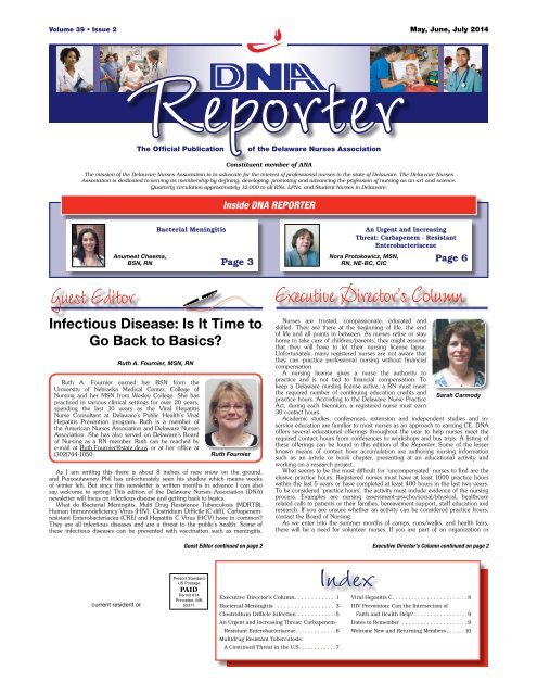 DNA Reporter - May 2014