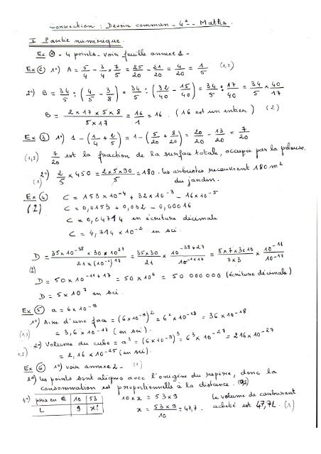 correction devoir commun 2010