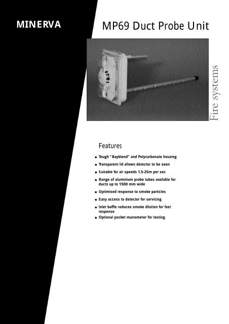 MP69 Duct Probe Unit