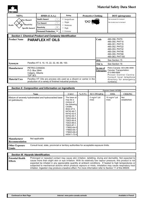 MSDS - Colonial Chemical Solutions
