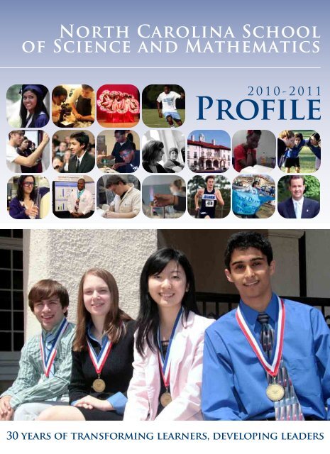 Profile - North Carolina School of Science and Mathematics