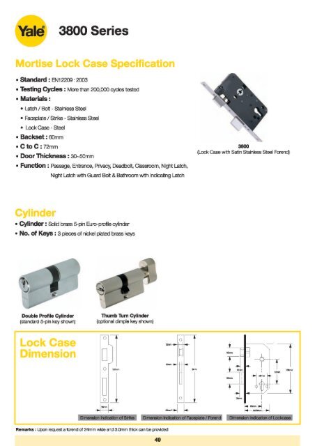 Yale Mortise Lockset Diagram Accentra (Yale) CRR8802FL 626 Privacy