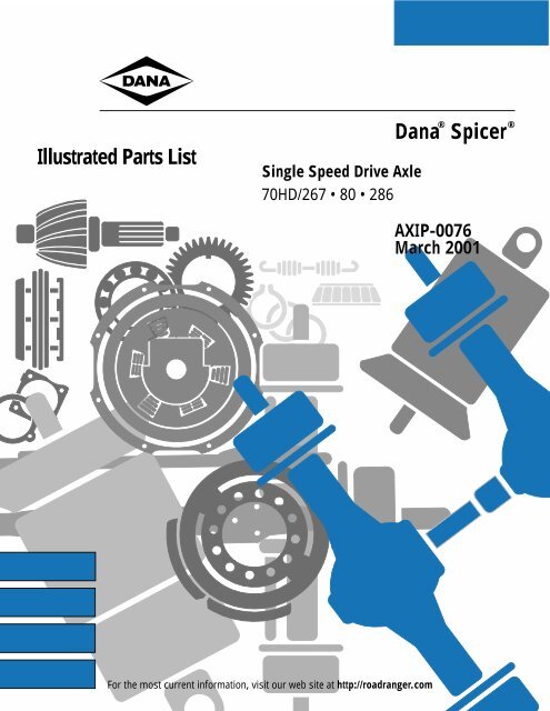 Illustrated Parts List DanaÂ® SpicerÂ® - The Expert - Dana Corporation