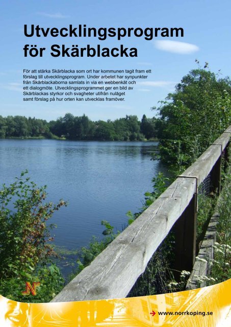 Utvecklingsprogram fÃ¶r SkÃ¤rblacka - NorrkÃ¶pings kommun