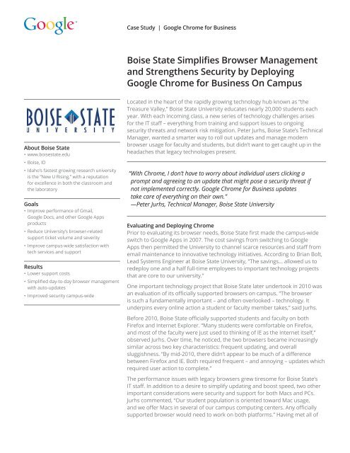 google chrome browser management