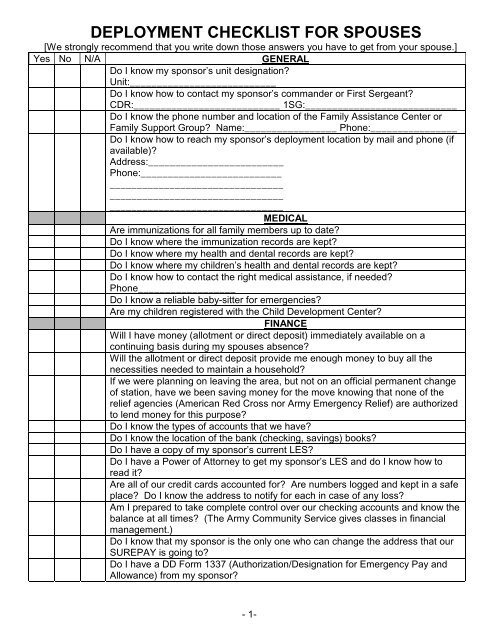 Software Deployment Checklist Template - prntbl.concejomunicipaldechinu ... Software Deployment Checklist Template - prntbl.concejomunicipaldechinu ...