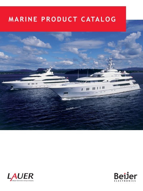 MARINE PRODUCT CATALOG - Elion