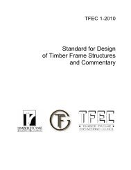 TIMBER FRAME ENGINEERING COUNCIL RESOURCE LIST
