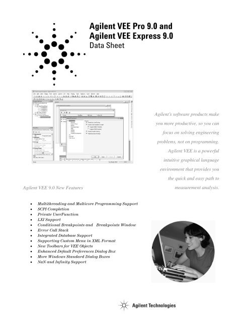 Agilent VEE Pro 9.0 and Agilent VEE Express 9.0 - H TEST a.s.