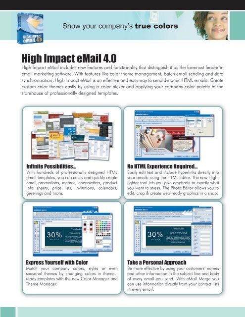 High Impact eMail 4.0 - TemplateZone