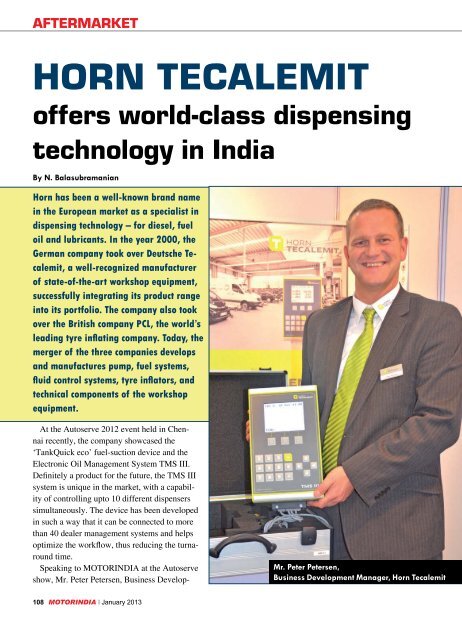 Download PDF (604 KB) - HORN TECALEMIT