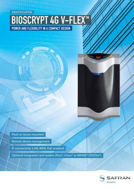 BIOSCRYPT 4G V-FLEX TM - Morpho