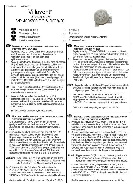 Villavent - Systemair