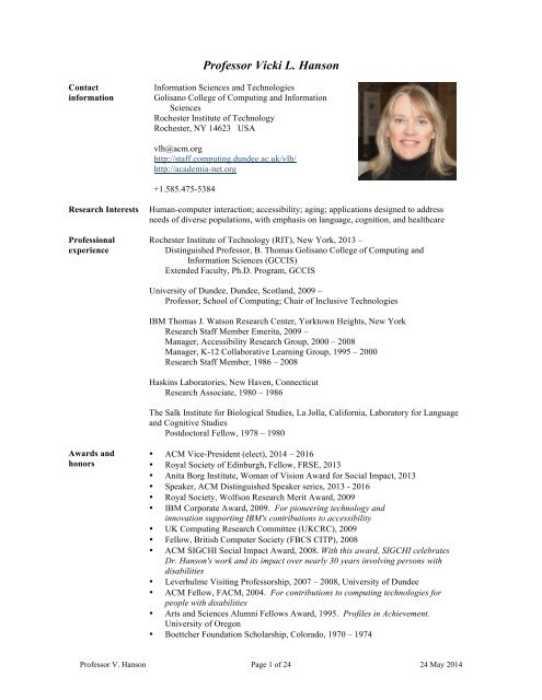 CV - Researcher - IBM