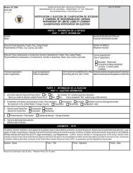 Modelo SC 2916 - Departamento de Hacienda