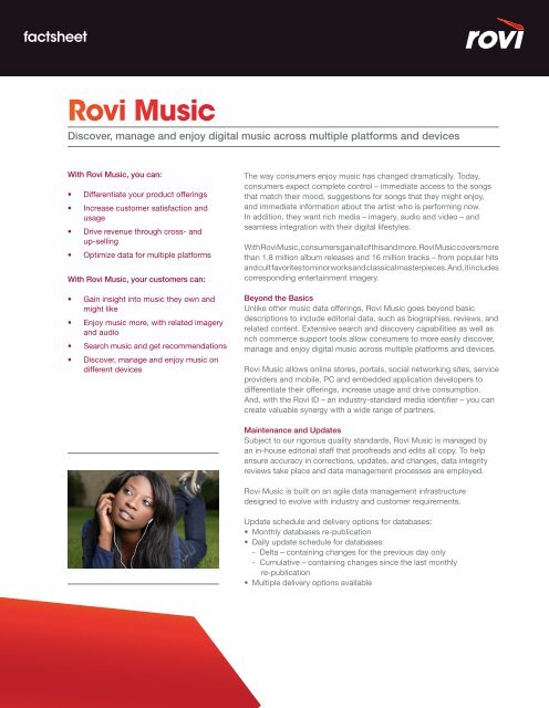 Rovi Music