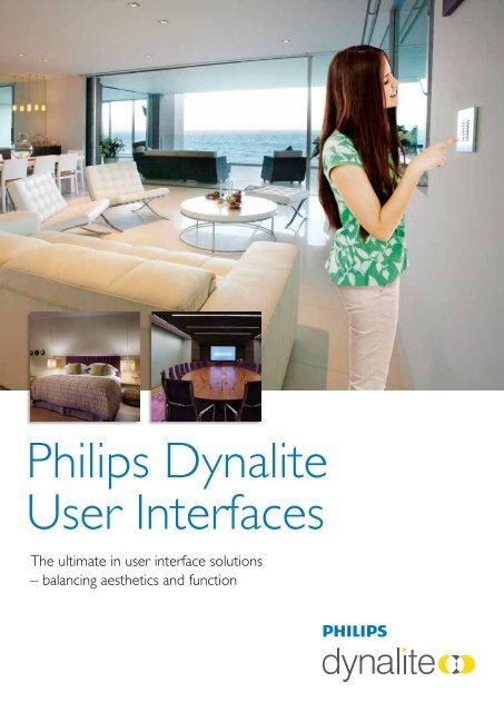 Philips Dynalite User Interfaces - Philips Lighting