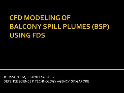 CFD Modeling of Balcony Spill Plumes Using FDS
