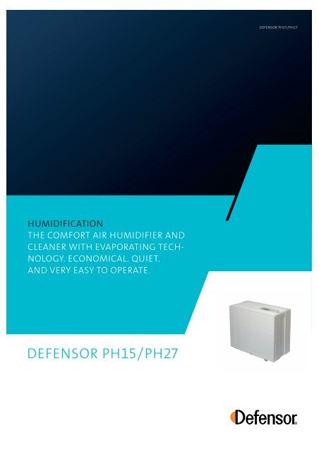 Brochure Defensor PH15 and PH27 A4 - Hanseata