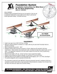 Tie Down's Patented Vector Dynamics Foundation System Provides ...