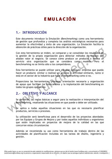 EMULACIÓN EMULACIÓN - Fundibeq