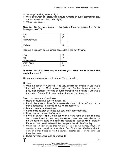 Evaluation of