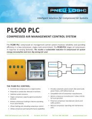PL1000 PLC COmPReSSed AiR COnTROL ... - Pneu-Logic