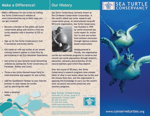 Sea Turtle Conservancy Logo