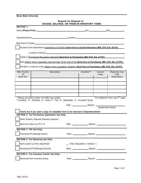 Field Scrap Request Form Yellow Jacket, 49% OFF