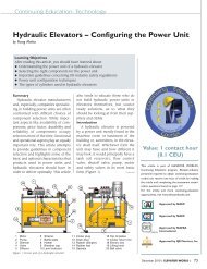 NEC Article 620: Elevators, Part 1 - Elevator World Online Bookstore