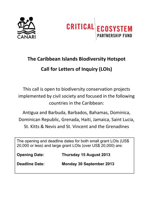 English - Critical Ecosystem Partnership Fund