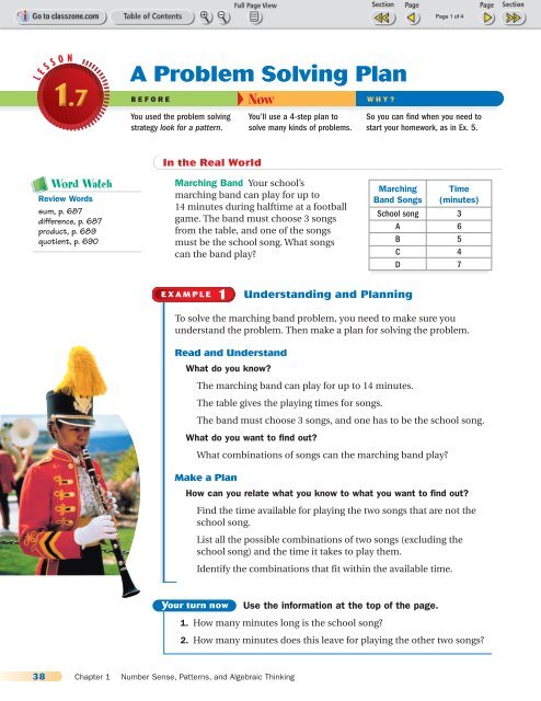 Marching Band Problems