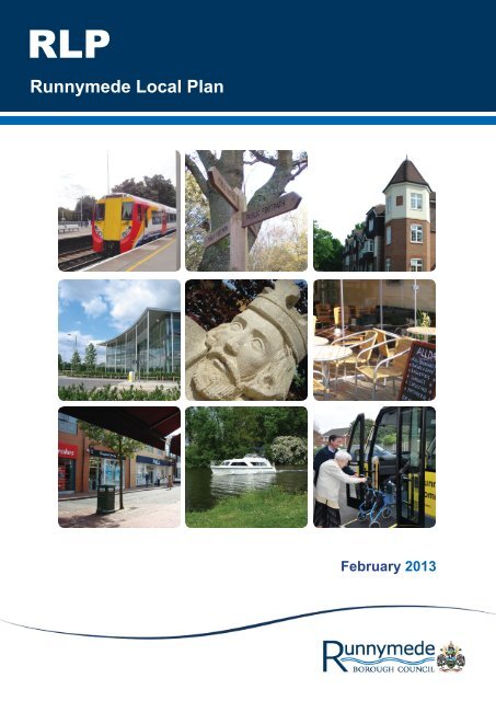 pre-submission draft Local Plan - Runnymede Borough Council