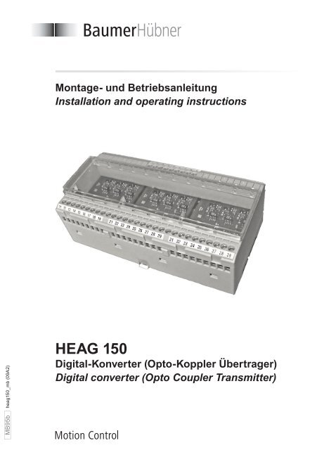 HEAG 150 - Baumer Hübner
