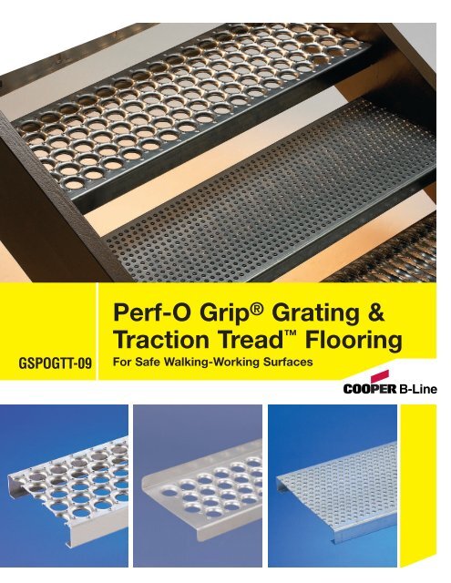 Perf-O Grip® Grating & Traction Tread™ Flooring - Grating Pacific