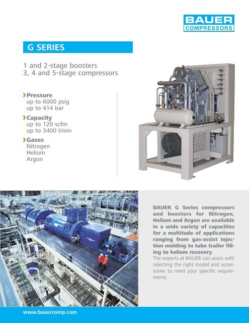 G-Series - BAUER Compressors