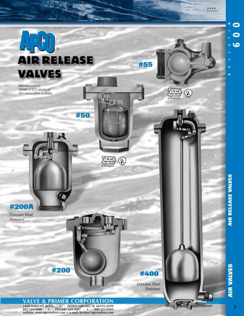 apr APCO 600 - Summit Valve and Controls