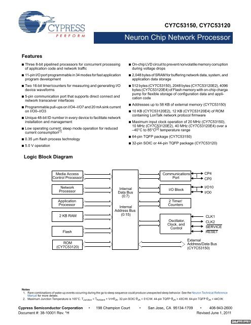 Neuron Chip Network Processor