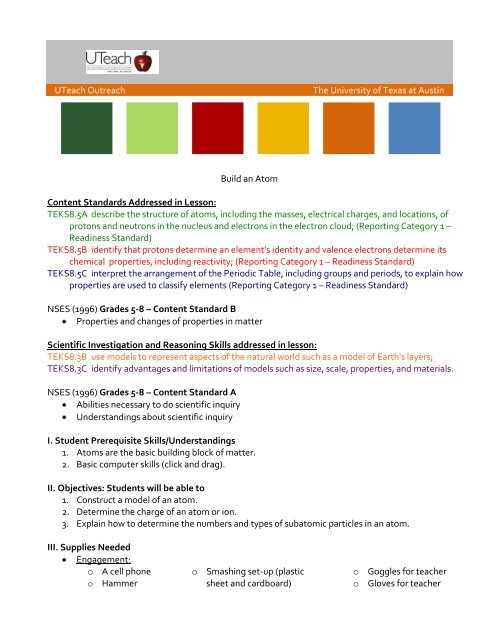 Build an Atom.pdf - PhET