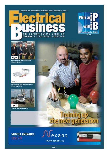 September 2005.pdf - Electrical Business Magazine