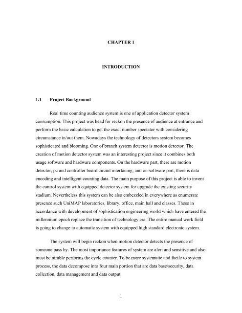 Introduction To Project
