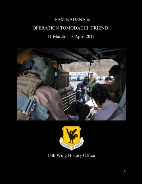 TEAM KADENA & OPERATION TOMODACHI ... - Kadena Air Base